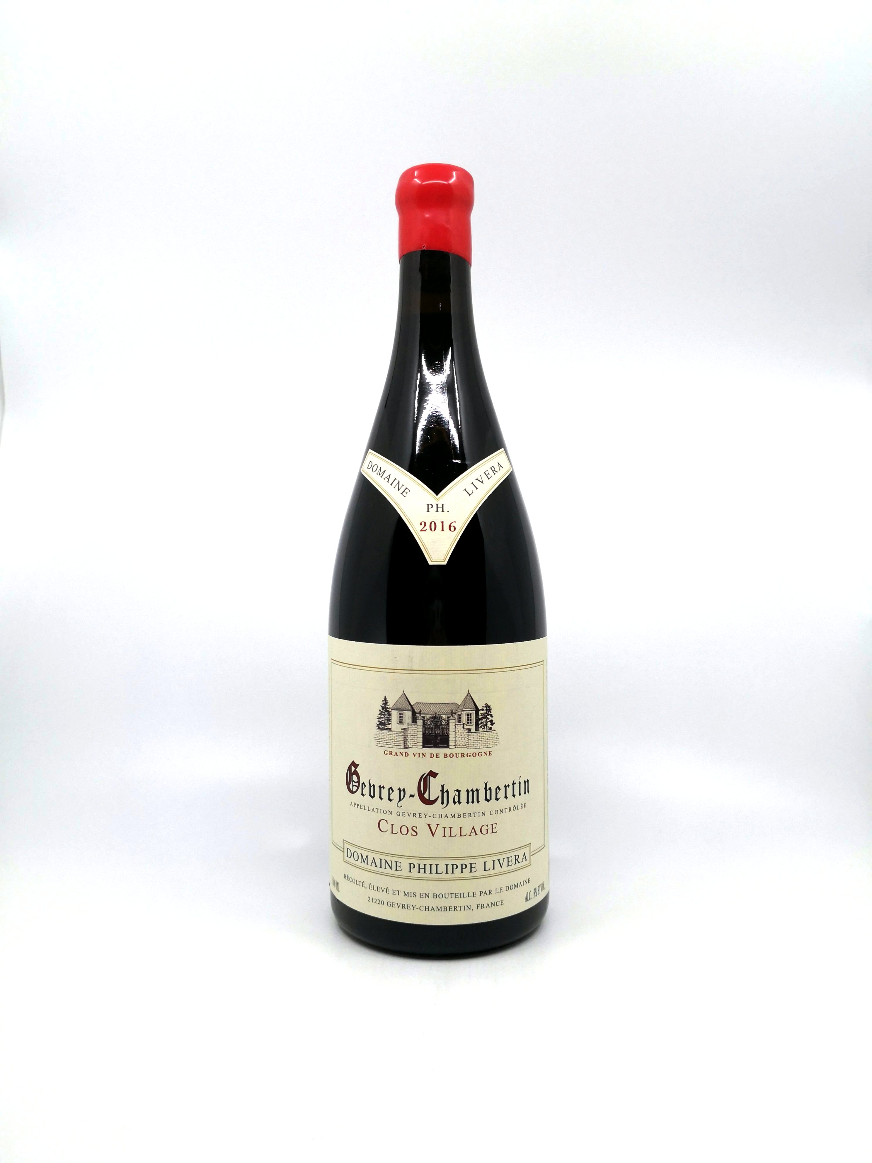 Philippe Livera Gevrey Chambertin Clos Village 2016 1.5L
